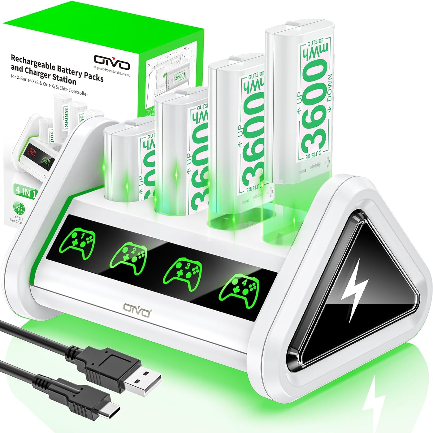 Rechargeable Battery Pack for Xbox One/Xbox Series X|S – OIVOGAMES